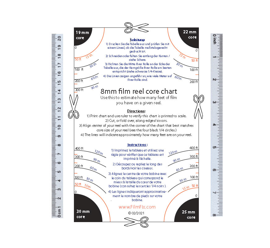 How Much Film is on My 8mm Reel?